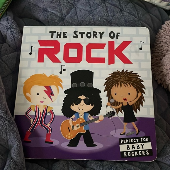 Toys | The Story Of Rock Baby Board Book | Poshmark